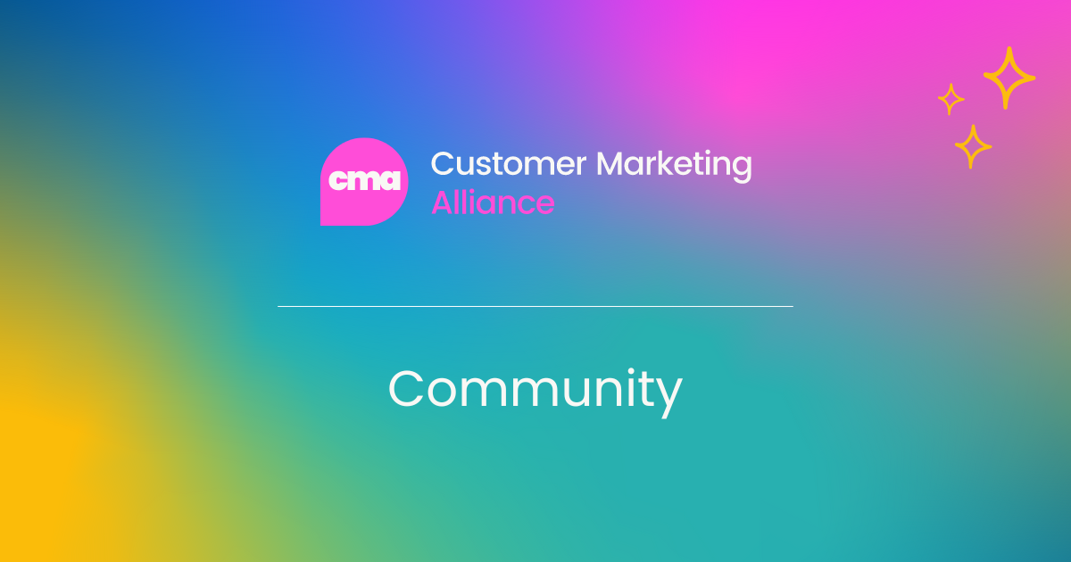 Join the CMA Slack community