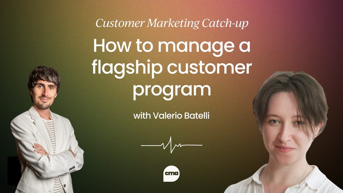 Key steps to managing a flagship customer program | Customer Marketing ...